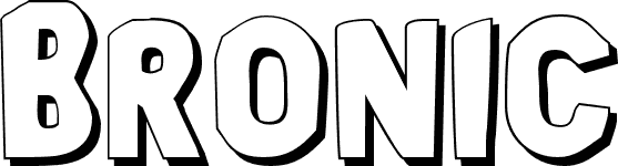 Bronic Shadow font | Fonts2u.com