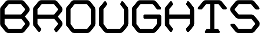 Broughts 3D Regular font | Fonts2u.com