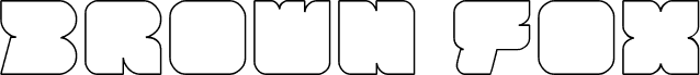 BROWN FOX font