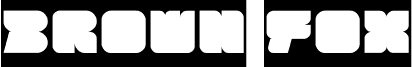 BROWN FOX font