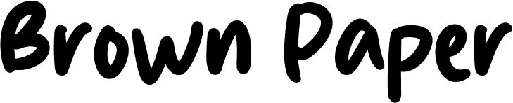 Brown Paper font | Fonts2u.com