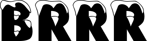 BRRR font