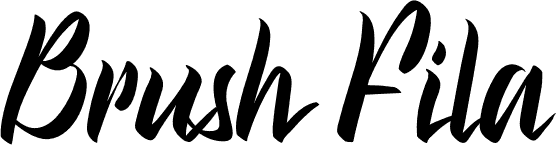 Brush Fila font