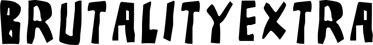 BrutalityExtra font | Fonts2u.com