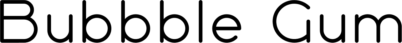 Bubbble Gum font | Fonts2u.com