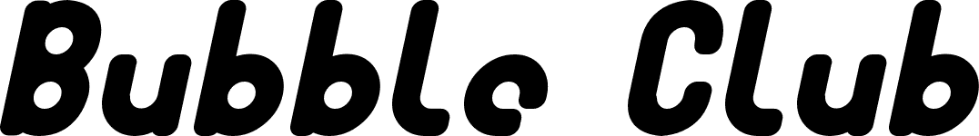 Bubble Club Italic font | Fonts2u.com