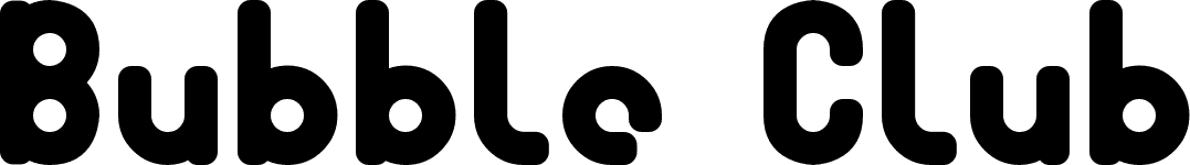 Bubble Club font | Fonts2u.com
