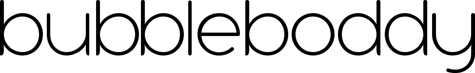 bubbleboddy light Light font