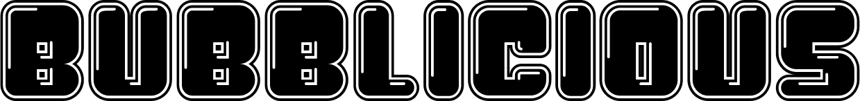 Bubblicious College Regular font