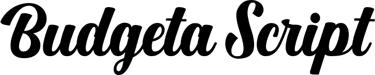 BudgetaScript police | Fonts2u.com