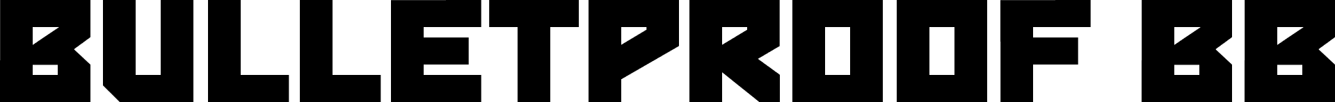 Bulletproof BB font | Fonts2u.com