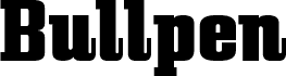 Bullpen Heavy font | Fonts2u.com