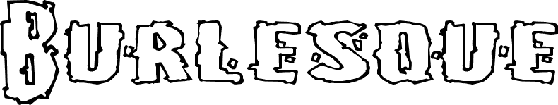 Burlesque font