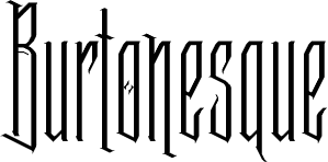 Burtonesque Regular font | Fonts2u.com