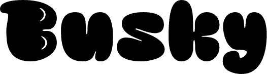 Busky Demo Regular font | Fonts2u.com