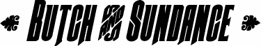 Butch & Sundance Regular font