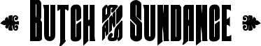 Butch & Sundance Regular font | Fonts2u.com