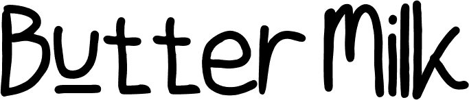 Buttermilk-Regular font | Fonts2u.com