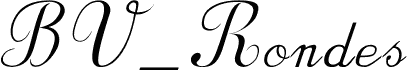 BV_Rondes font