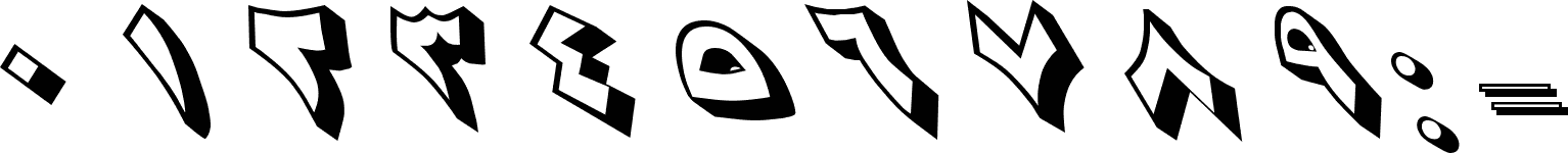 B Zaman font | Fonts2u.com