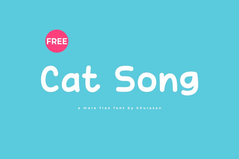 Cat Song font | Fonts2u.com