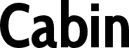 Cabin Bold font | Fonts2u.com