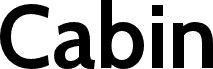 Cabin Bold font | Fonts2u.com