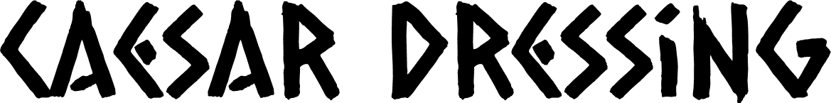 Caesar Dressing font | Fonts2u.com