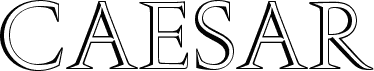Caesar Regular font | Fonts2u.com
