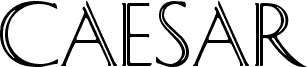 Caesar Open font | Fonts2u.com