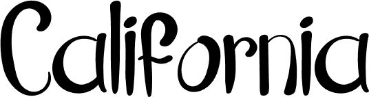 California font
