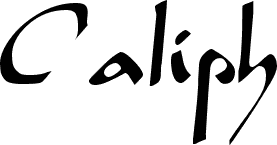 Caliph Regular fuente | Fonts2u.com