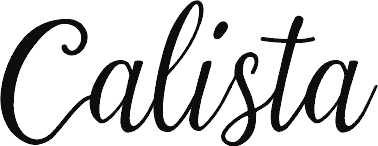 Calista font