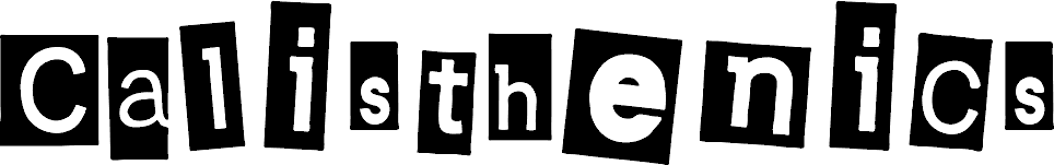 Calisthenics font | Fonts2u.com