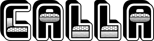 Calla 3D Regular font | Fonts2u.com