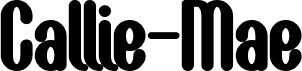 Callie-Mae font | Fonts2u.com