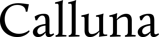 Calluna-Regular fonte | Fonts2u.com