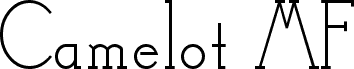 Camelot MF Bold font | Fonts2u.com