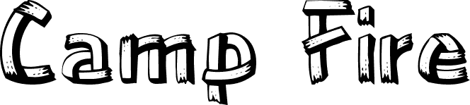 Camp Fire Regular font | Fonts2u.com