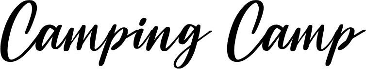 Camping Camp font