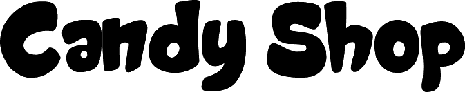 Candy Shop Black font | Fonts2u.com