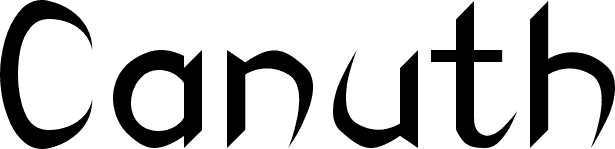 Canuth font | Fonts2u.com