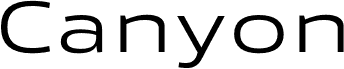 Canyon PERSONAL USE ONLY Regular Italic font
