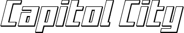 Capitol City font | Fonts2u.com