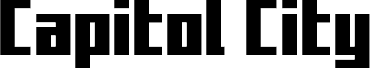 Capitol City Bold font | Fonts2u.com