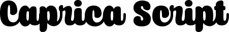 Caprica Script Personal Use fonte