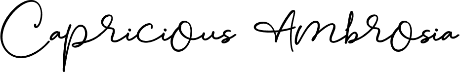 Capricious Ambrosia Free Reg font | Fonts2u.com