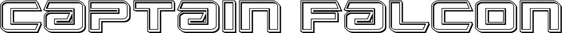 Captain Falcon Condensed font | Fonts2u.com