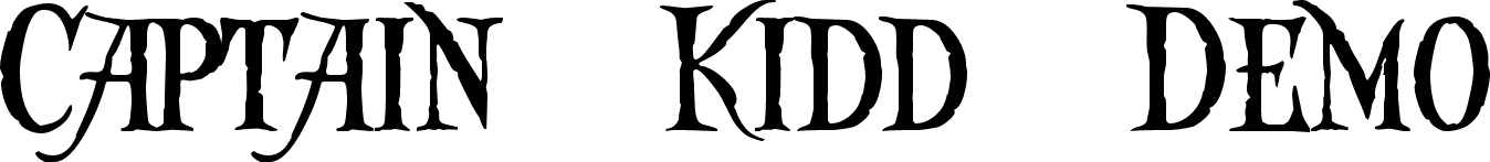 Captain Kidd Demo Schriftart | Fonts2u.com