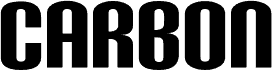 Carbon Black font | Fonts2u.com